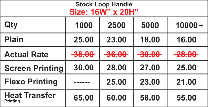 Becker Acroma Inventory Stock Bag - Ecobags Pakistan